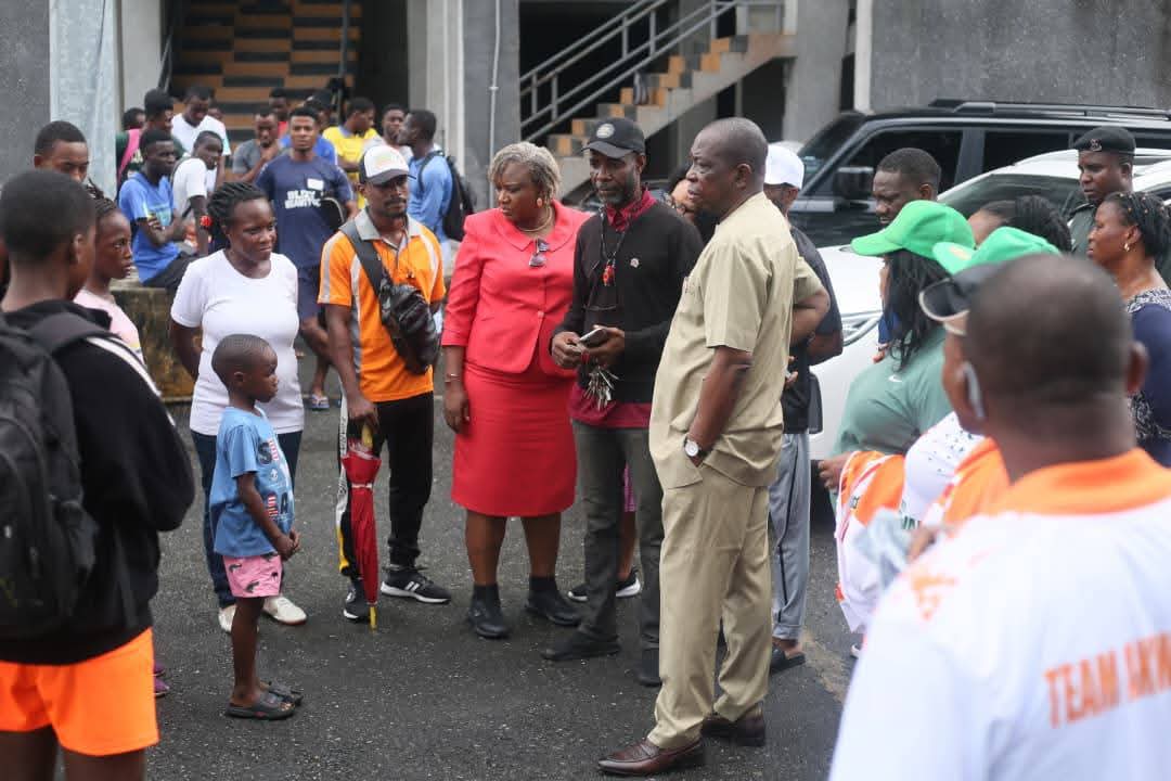 Sports Commissioner Paul Bassey Rounds Off Facility Inspection with ...